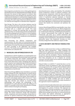 Upsurging Cyber-Kinetic attacks in Mobile Cyber Physical Systems | PDF | Databases | Computer ...