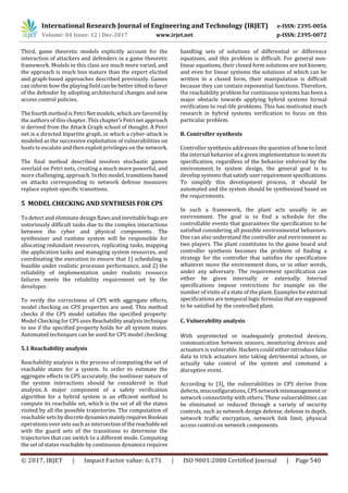 Upsurging Cyber-Kinetic attacks in Mobile Cyber Physical Systems | PDF | Databases | Computer ...