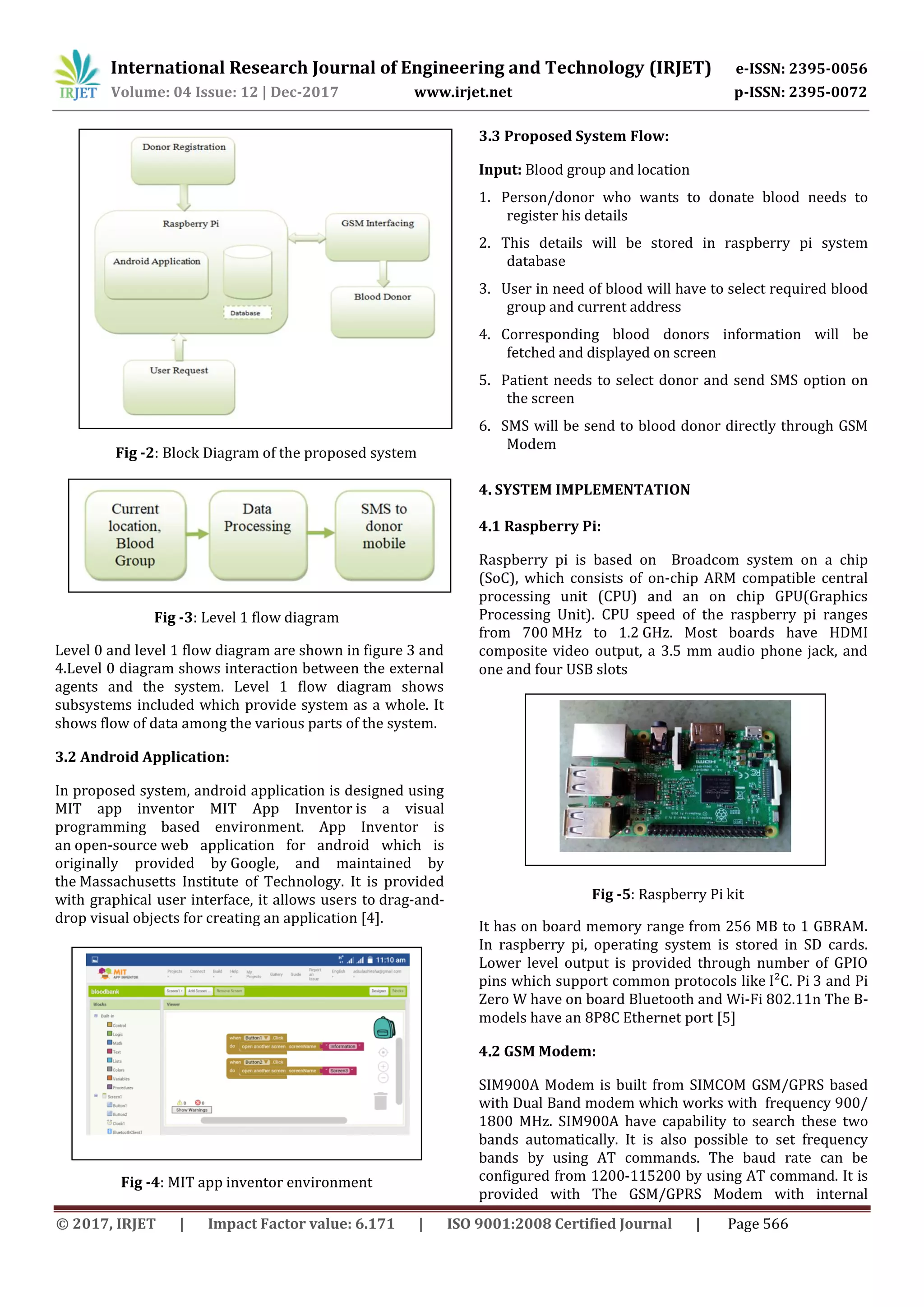 Automated Blood Bank System using Raspberry Pi | PDF | Operating Systems | Computer Software and ...