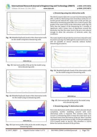 Implementation of a Finite Element Model to Generate Synthetic data for Open Pit’s Dewatering | PDF