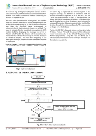 IoT Based Smart Trash Bins – A Step Toward Smart City | PDF