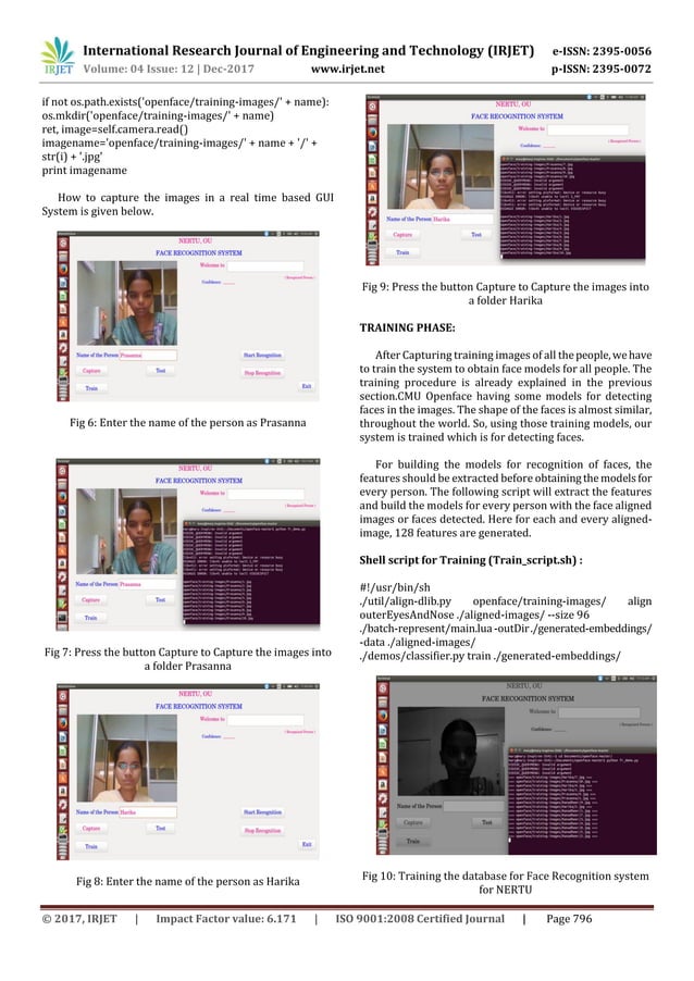 Development of Real Time Face Recognition System using OpenCV | PDF