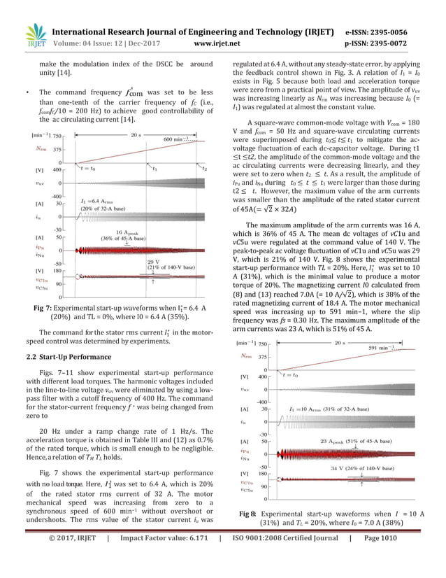 Use Of Modular Multilevel Cascade Inverter As A Method To Speed Sensorless Start Of An Induction