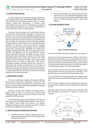 Proxy-Oriented Data Uploading & Monitoring Remote Data Integrity in Public Cloud | PDF