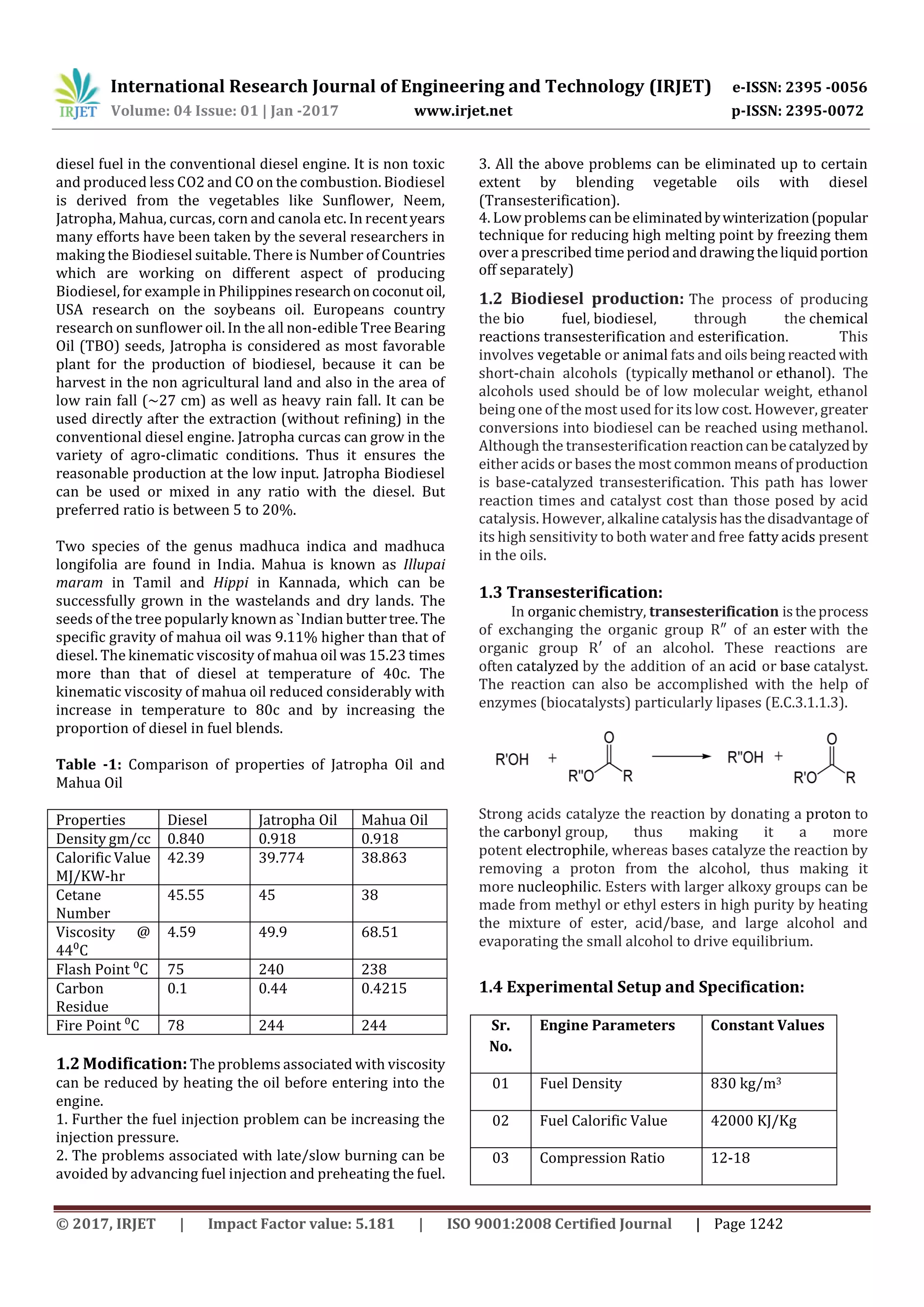 Performance Analysis of Emissions using Bio-Diesels as Fuel for different Compression Ratio ...