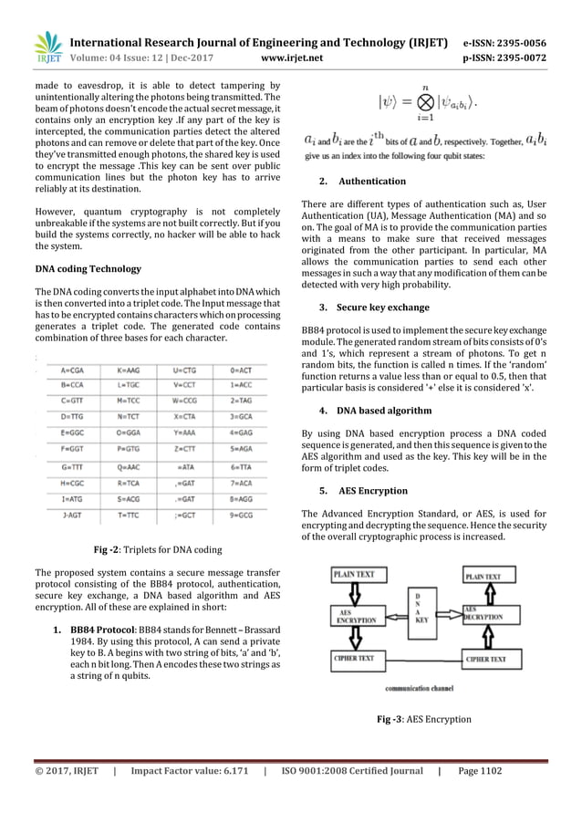 Survey of Different DNA Cryptography based Algorithms | PDF