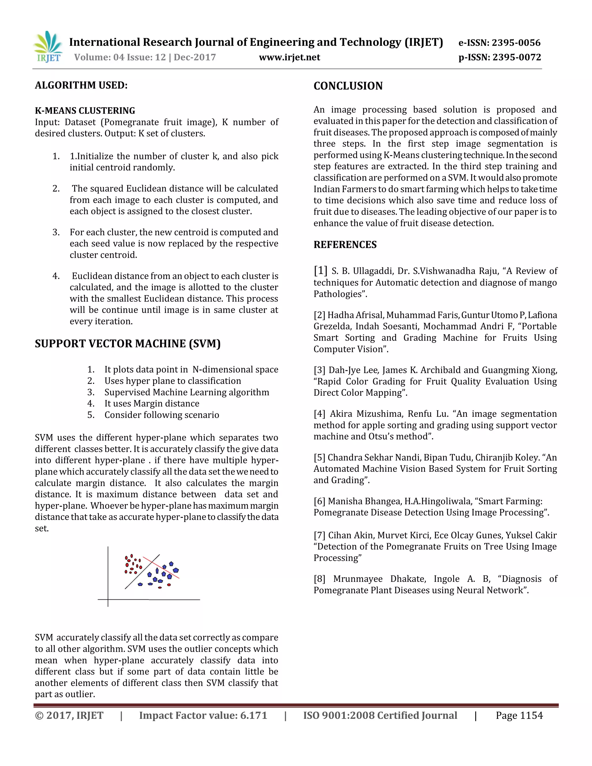 Fruit Disease Detection and Classification | PDF