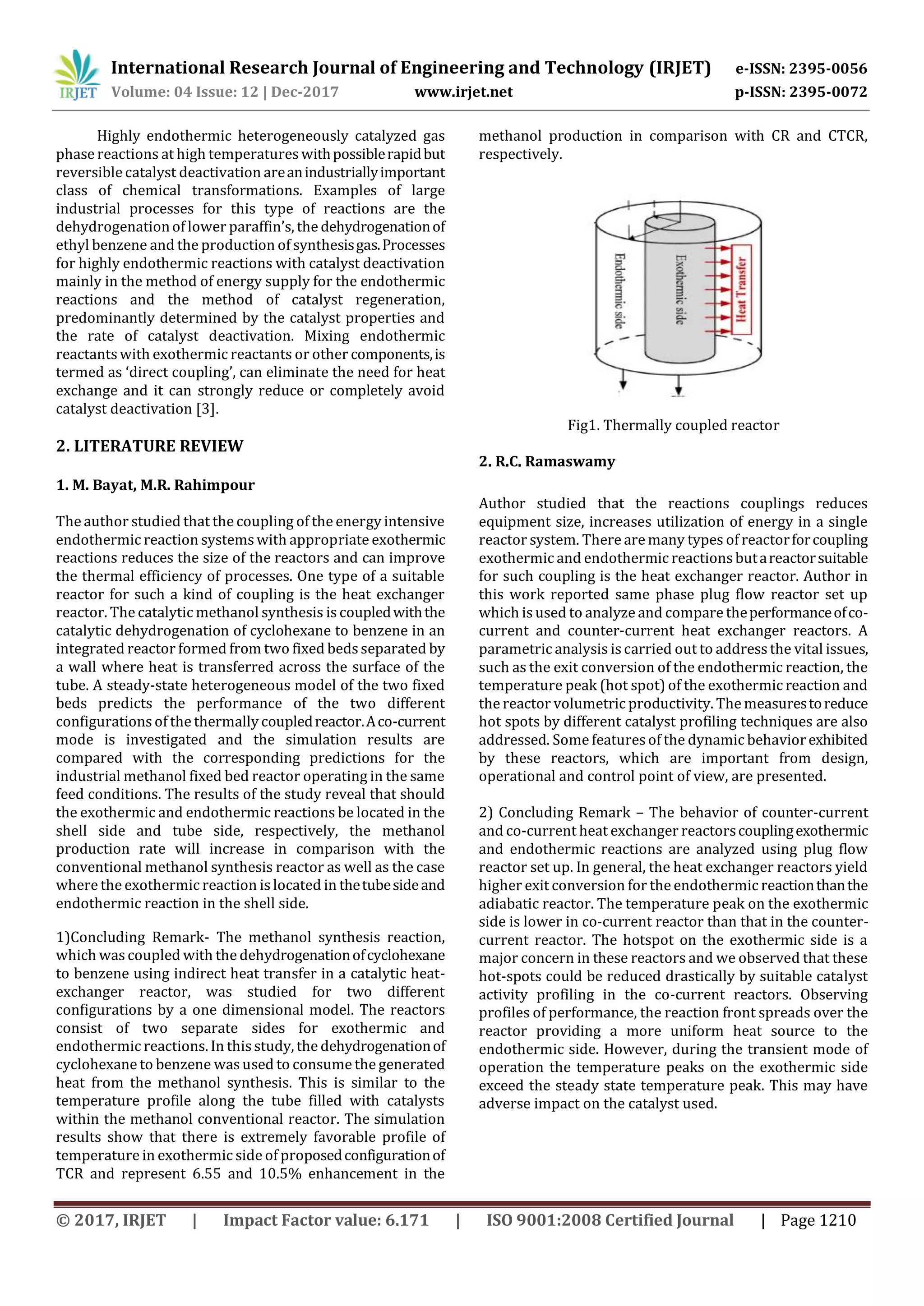A Review Paper on Design and Simulation of Tubular Heat Exchanging ...