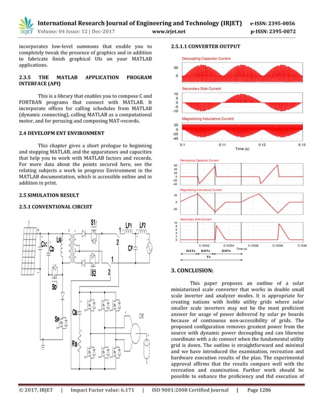 Grid Tied Solar Micro-Converter with Optimizer Mode Operation for Weak ...