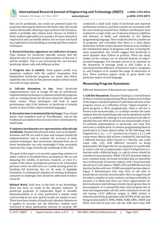 Runtime Behavior of JavaScript Programs | PDF | Web Development | Internet