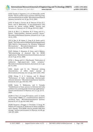 Evolution of MEMS Technology | PDF