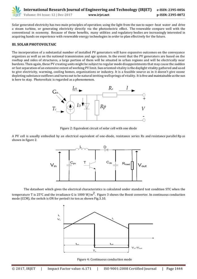 Optimal Control Strategy for a Solar Photovoltaic Power System using MATLAB Simulink | PDF ...