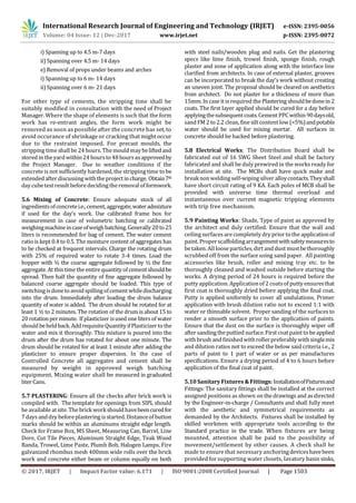 A Descriptive Study on Construction Progress Involved in Apartment Building | PDF