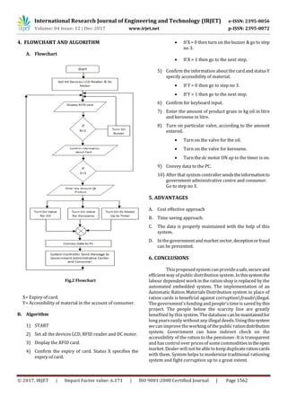 Design Approach for Automatic Rationing Distribution System | PDF