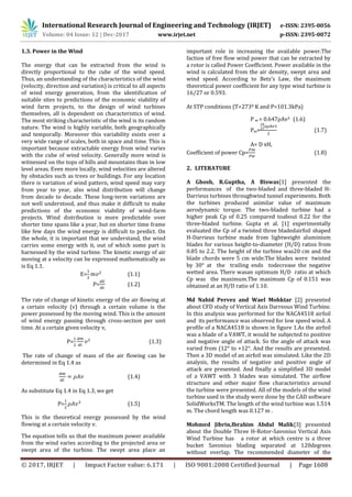 CFD Analysis of a Three Bladed H-Rotor of Vertical Axis Wind Turbine ...
