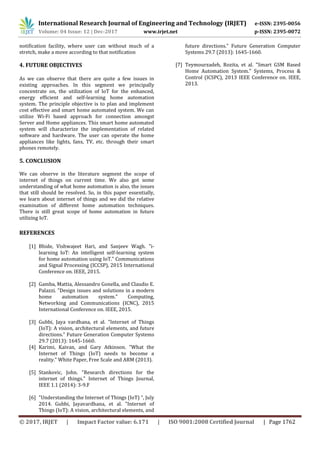 Home Automation System | PDF | Internet | Computing