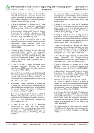 Disease detection for multilabel big dataset using MLAM, Naive Bayes, Adaboost Classification | PDF