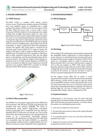 Virtual Keypad using IR Technology | PDF