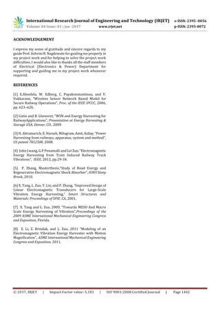 Generation Of Power using Railway Track | PDF | Rail Travel | Travel Type