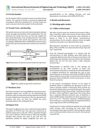 Effect of Heat Input and Shielding Gas on Microstructure and Mechanical Properties of Austenitic ...
