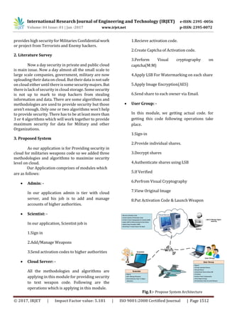 Advance security in cloud computing for military weapons | PDF | Cloud ...