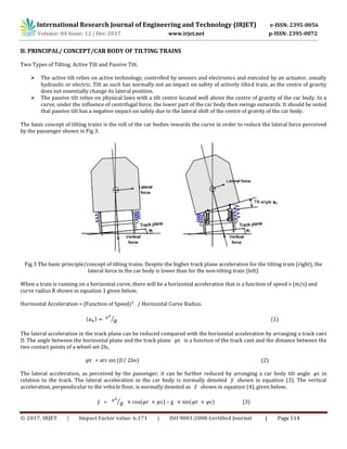 High Speed Tilting Train Technology | PDF