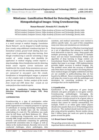 MitoGame: Gamification Method for Detecting Mitosis from Histopathological Images using ...