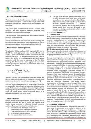 Semantic Based Document Clustering Using Lexical Chains | PDF