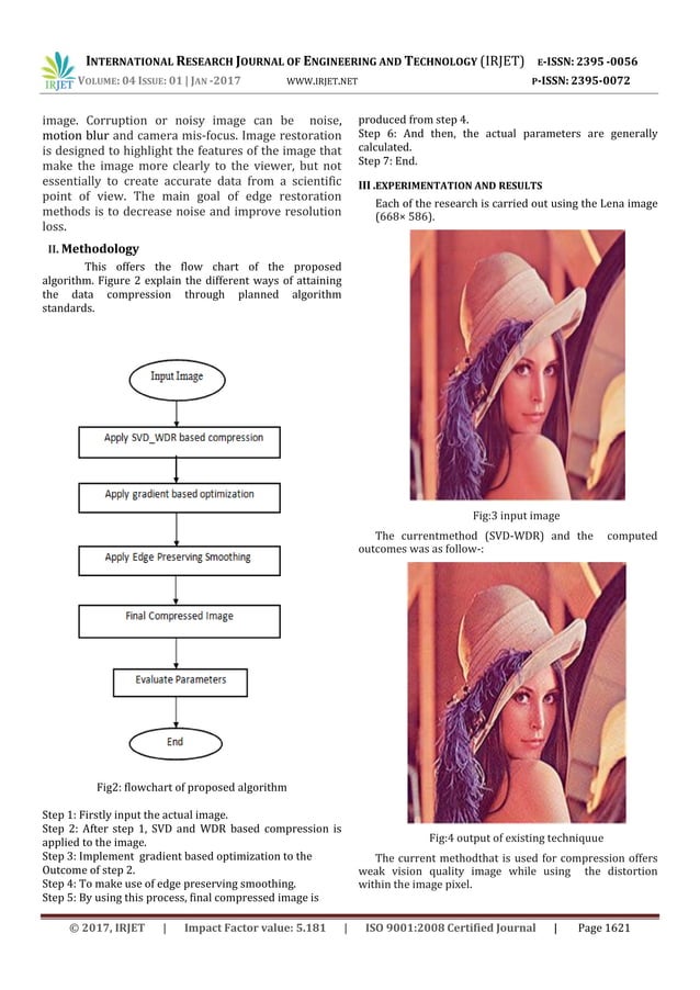 Performance Evaluation Of Compressed Images By Using Gradient Based