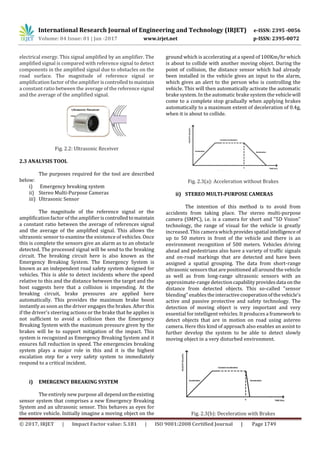Advance automatic breaking system for vehicle | PDF