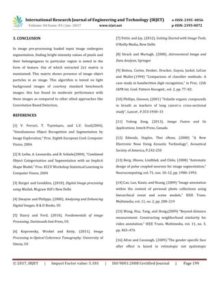 IRJET-Survey of Image Object Recognition Techniques | PDF | Databases | Computer Software and ...