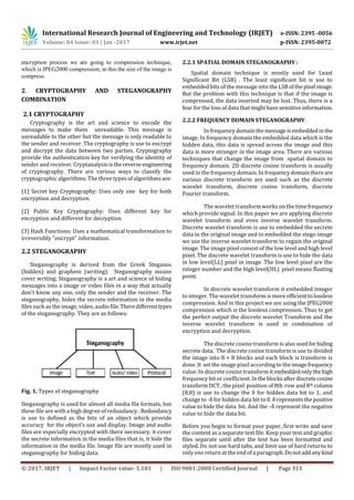 Designing secured data using a combination of JPEG2000 Compression, RSA Encryption and DWT ...
