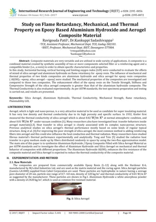 Study on Flame Retardancy, Mechanical, and Thermal Property on Epoxy ...