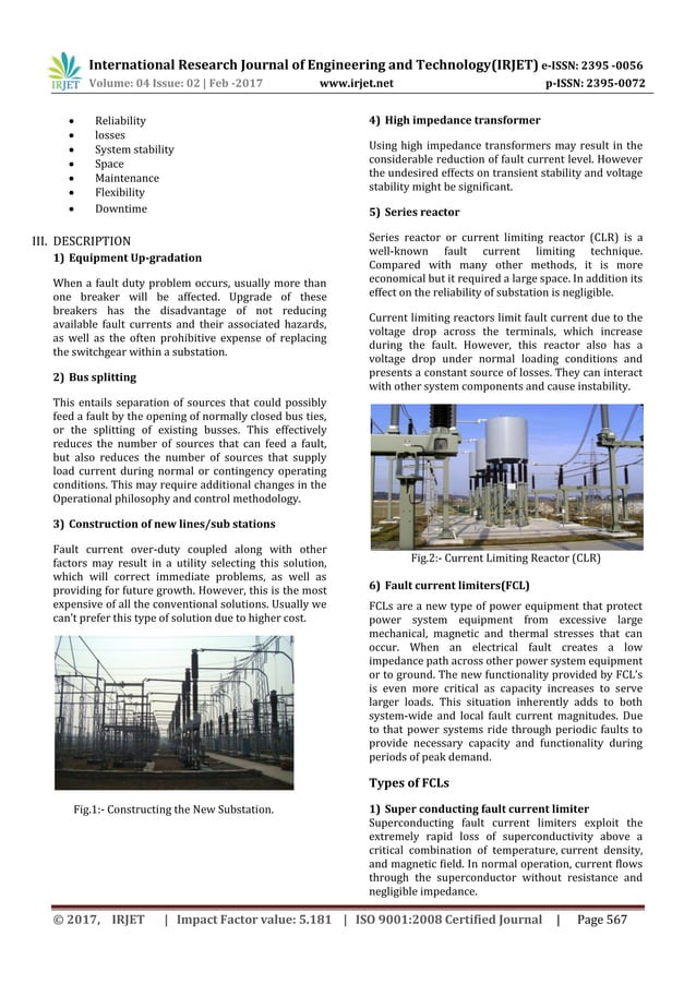 Review paper on Fault analysis and its Limiting Techniques. | PDF | Science