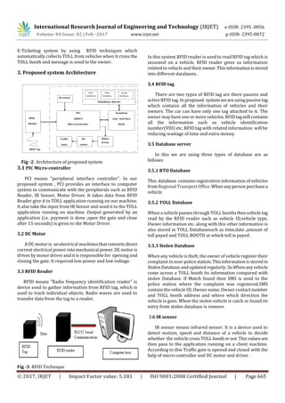 Smart tolling for highway transportation system using RFID | PDF