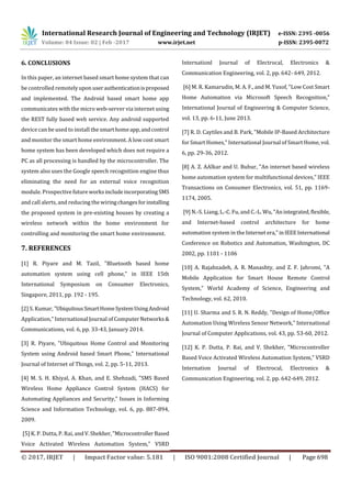 Home Automation using IOT and Mobile App | PDF