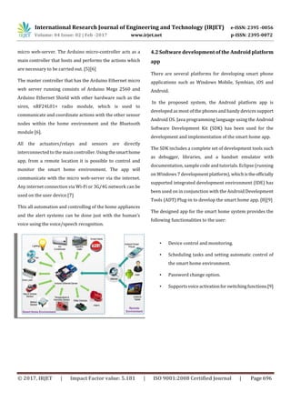 Home Automation using IOT and Mobile App | PDF