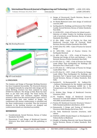 Analysis and Design of Passenger Berthing Structure | PDF