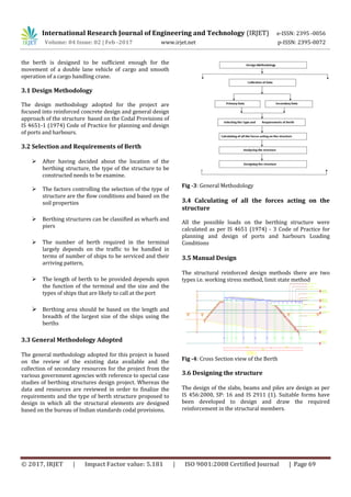 Analysis and Design of Passenger Berthing Structure | PDF
