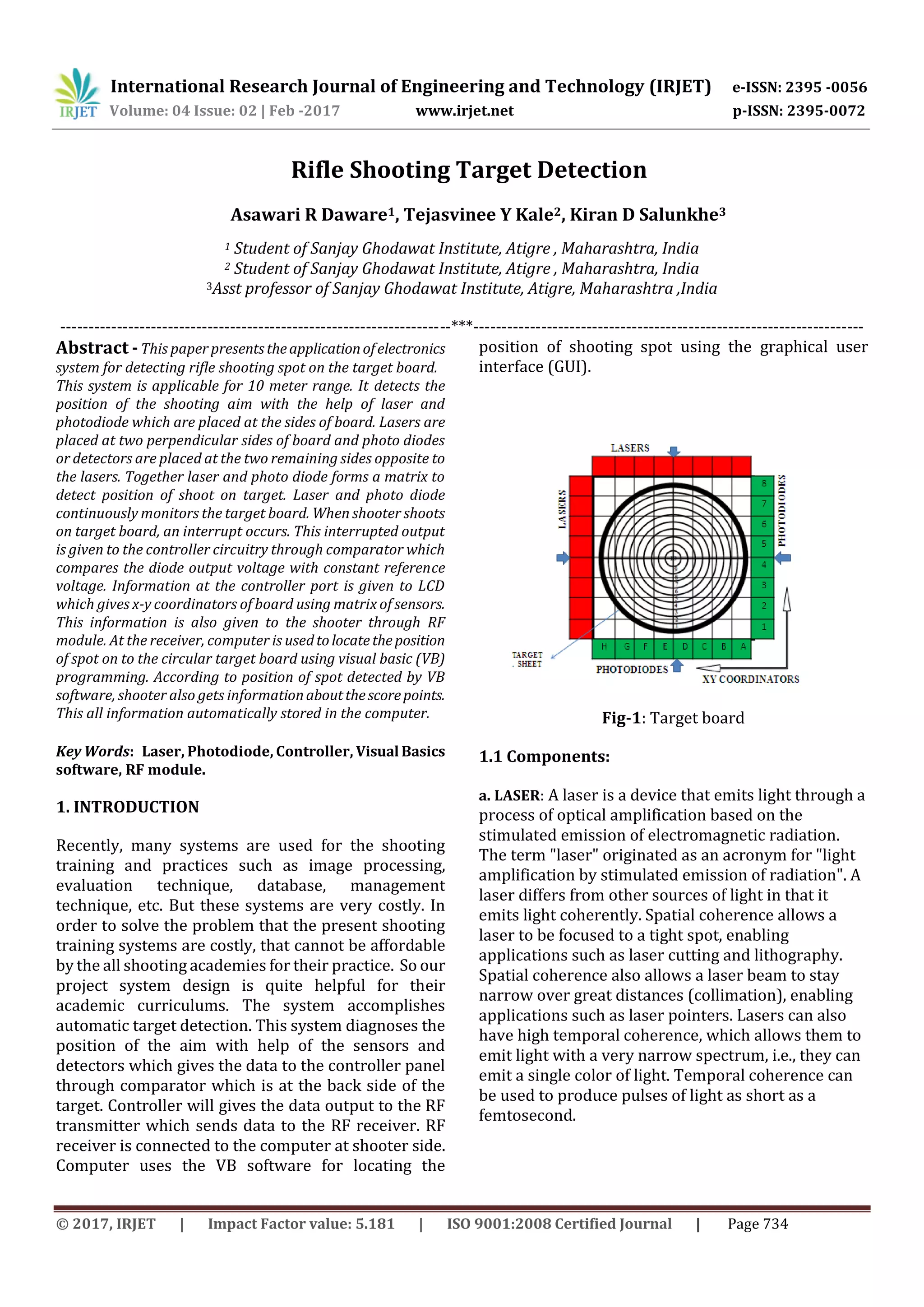 Rifle Shooting Target Detection | PDF