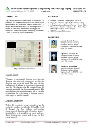 Rifle Shooting Target Detection | PDF