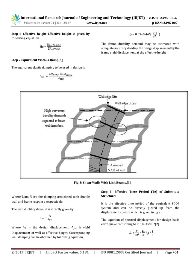 A comparative study of force based design and direct displacement based design for Rc Dual-Wall ...