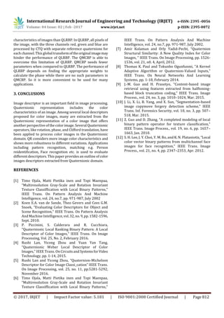 Survey on Local Color Image Descriptors | PDF