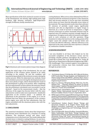 Investigation Of IC Engine Part With Coating A Review | PDF
