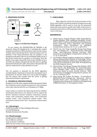 Driver Distraction Detection System Using Intelligent Approach Of ...