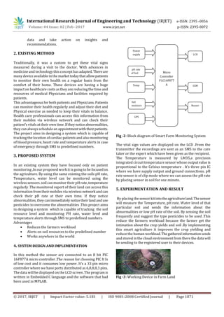 Smart system monitoring on soil using internet of things (IOT) | PDF