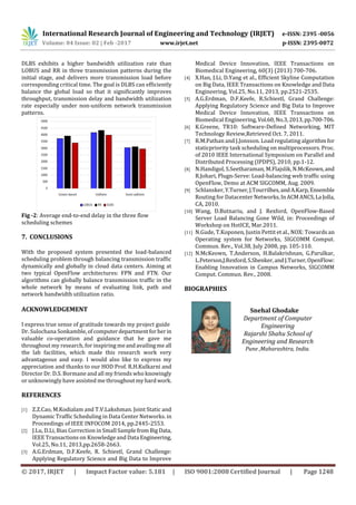 Efficient Dynamic Load-Balance Flow Scheduling in cloud for Big Data Centers. | PDF