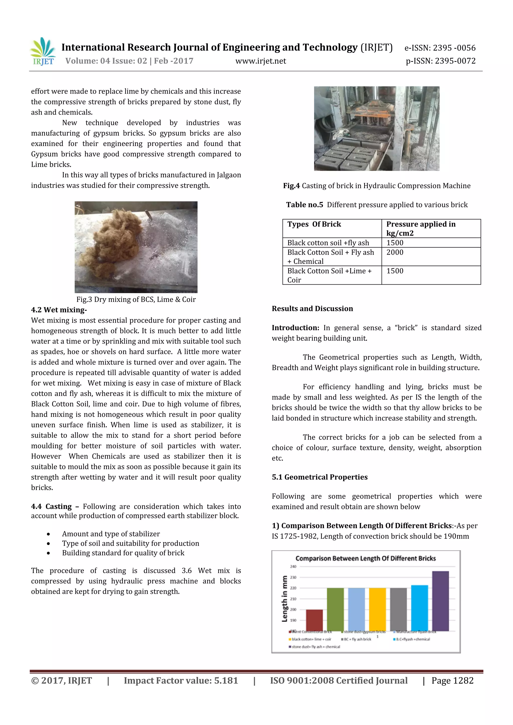 Study on Compressed Stabilized Earth Block | PDF