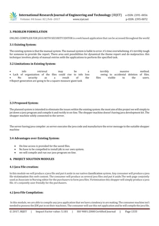 Online java compiler with security editor | PDF | Programming Languages | Computing