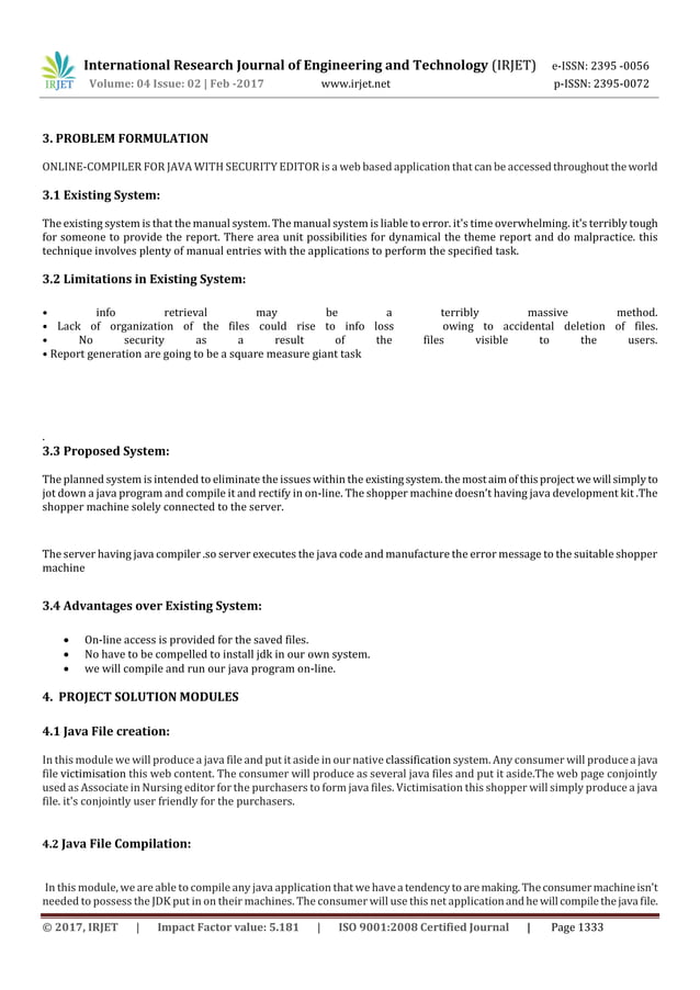 Online Java Compiler With Security Editor Pdf 6842